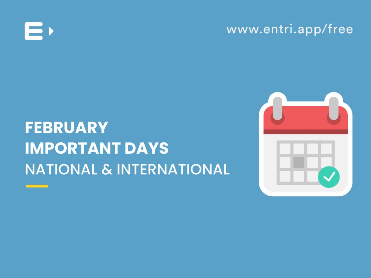 List of important days in February-National & International