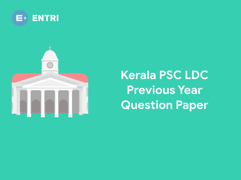Kerala PSC LDC Previous Question Papers PDF