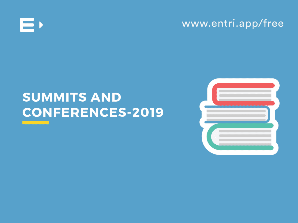 Summits and Conferences in 2019-GA for Competitive Exams - Entri Blog