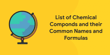 Chemical Compounds List and their Common Names and Formulas