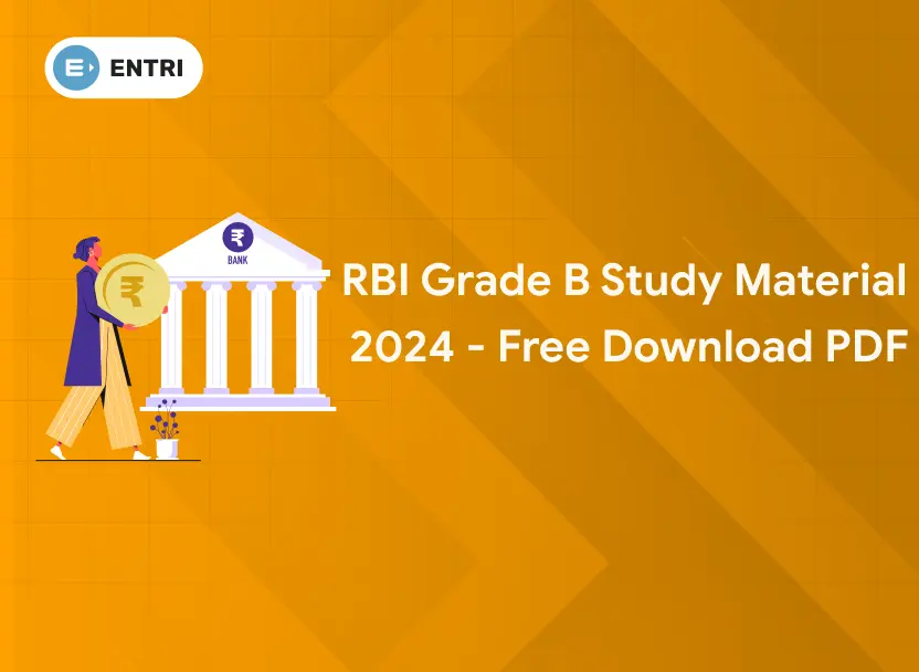 RBI Grade B Study Material 2024 - Free Download PDF