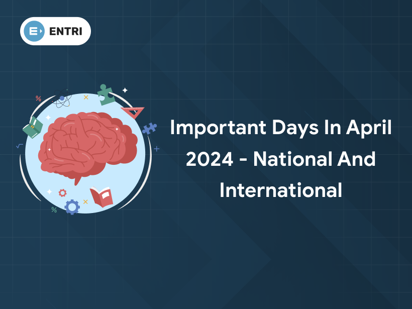 Special Days in April 2024 - National and International