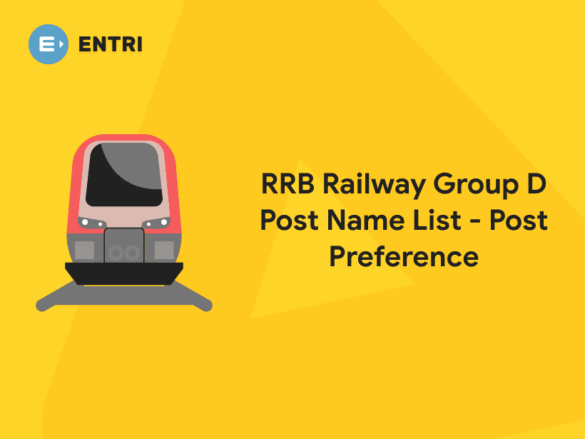 RRB Railway Group D Post Name List - Post Preference - Entri Blog