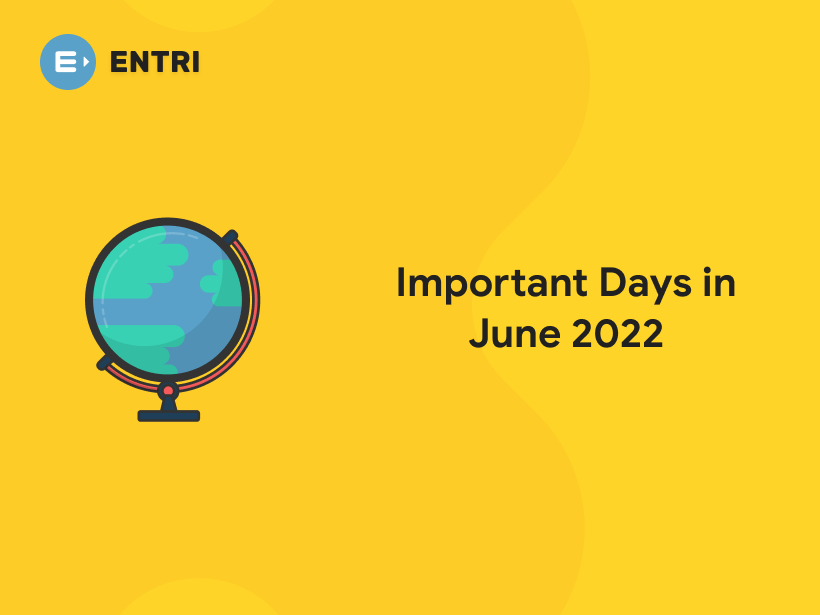 Important Days in June 2021 - National and International