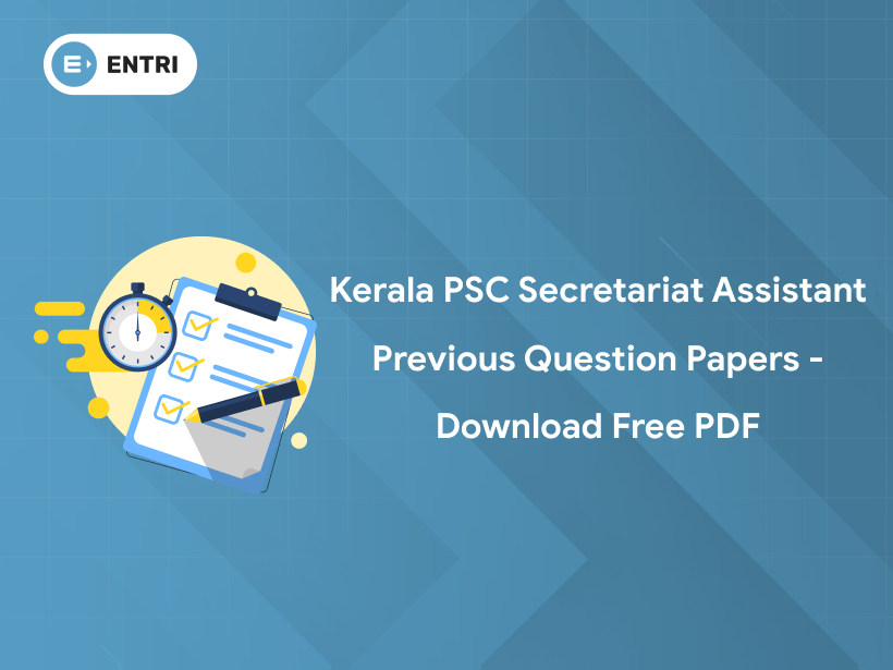 KPSC Secretariat Assistant Previous Questions PDF Download