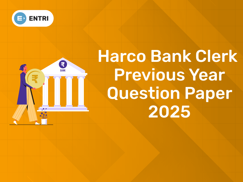 Harco Bank Clerk Previous Year Question Paper 2025 - Entri Blog
