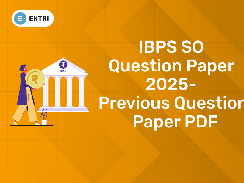 IBPS SO Question Paper 2025 - Previous Question Paper PDF