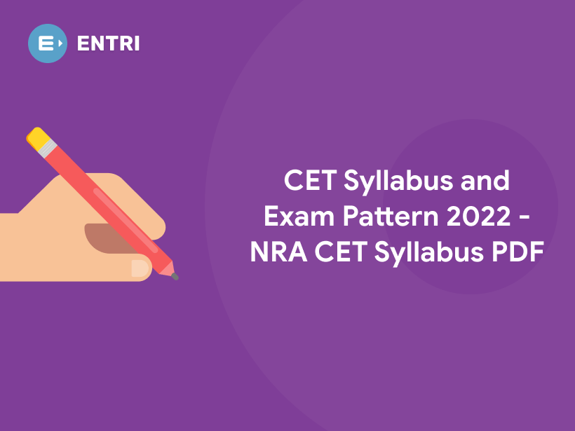 NRA CET Syllabus 2020-21 - Expected Syllabus & Exam Pattern - Entri Blog