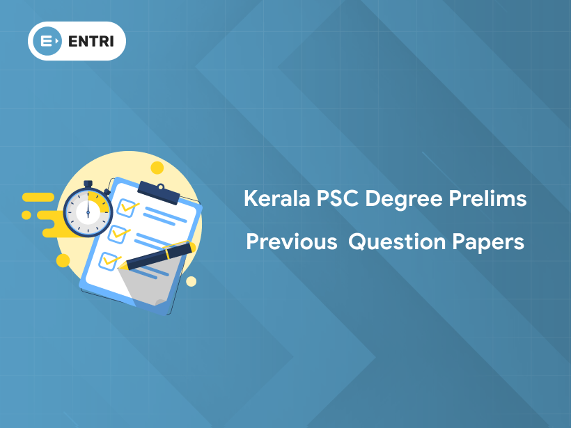 Kerala PSC Degree Prelims Previous Question Papers - Free PDF
