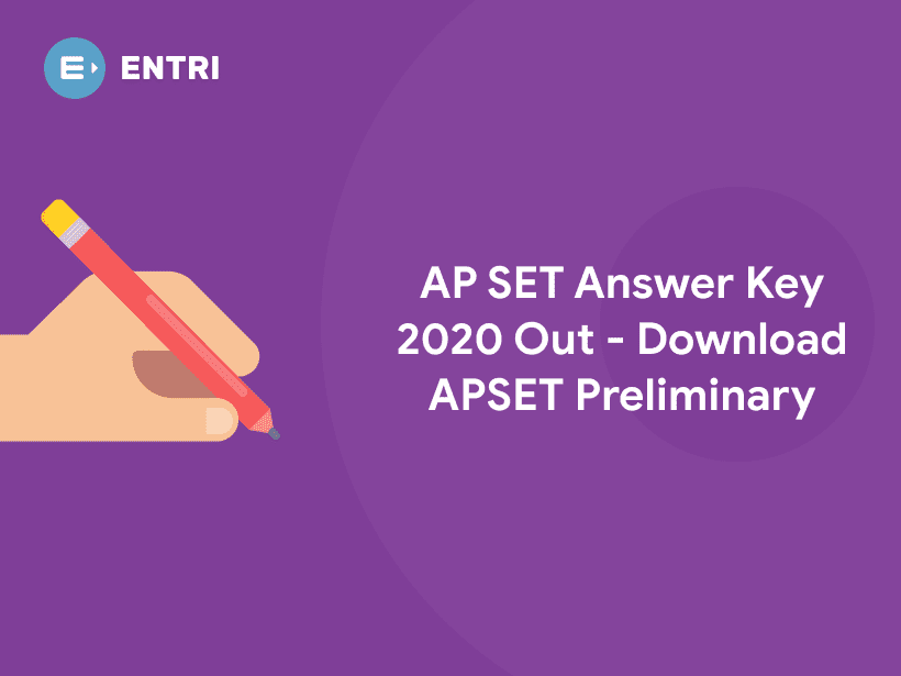 AP SET Answer Key 2020 - Download APSET Preliminary Key - Entri Blog