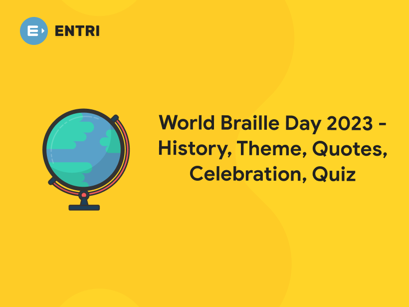 World Braille Day 2021 - History, Activities, Quiz - Entri Blog