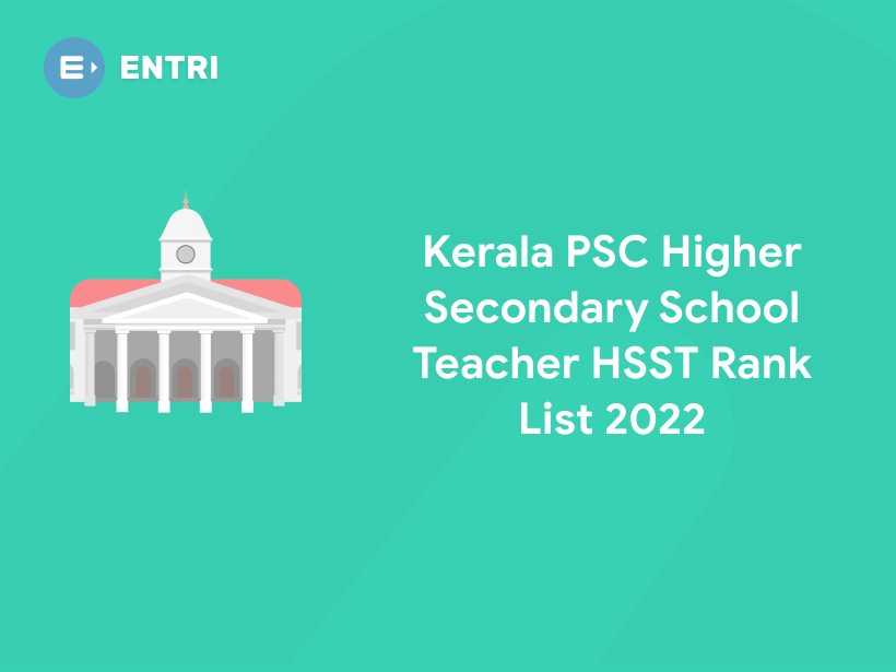 Kerala PSC Higher Secondary School Teacher HSST Rank List 2022 – Check ...