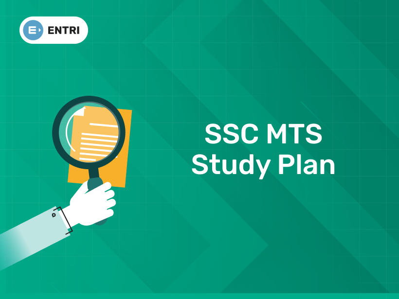 SSC MTS Study Plan 2025 - Entri Blog