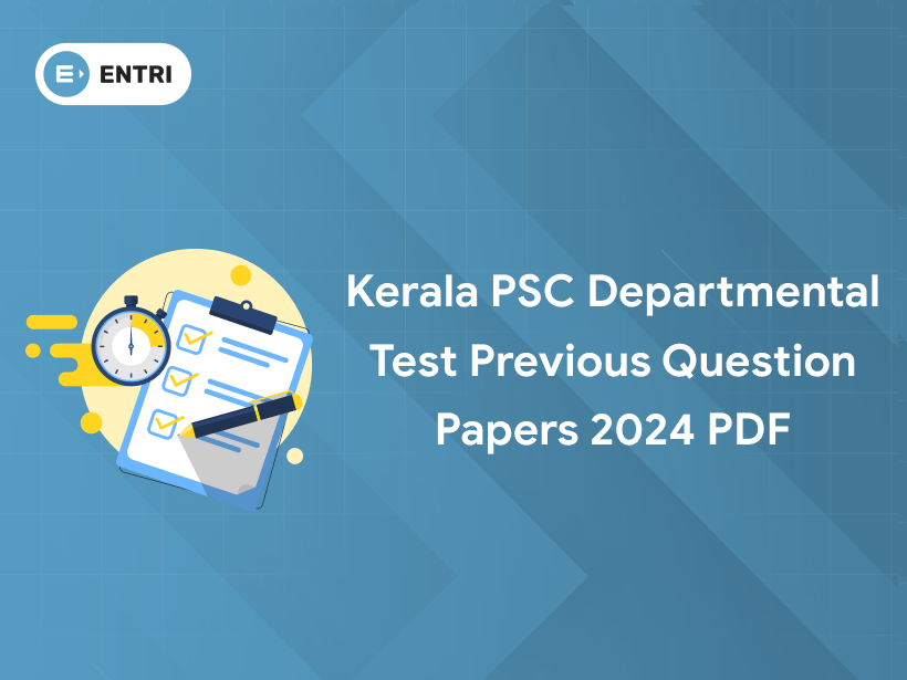 Kerala PSC Departmental Test Previous Question Papers 2024