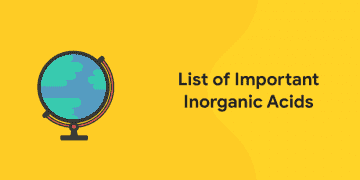 List of Important Inorganic Acids - Entri Blog