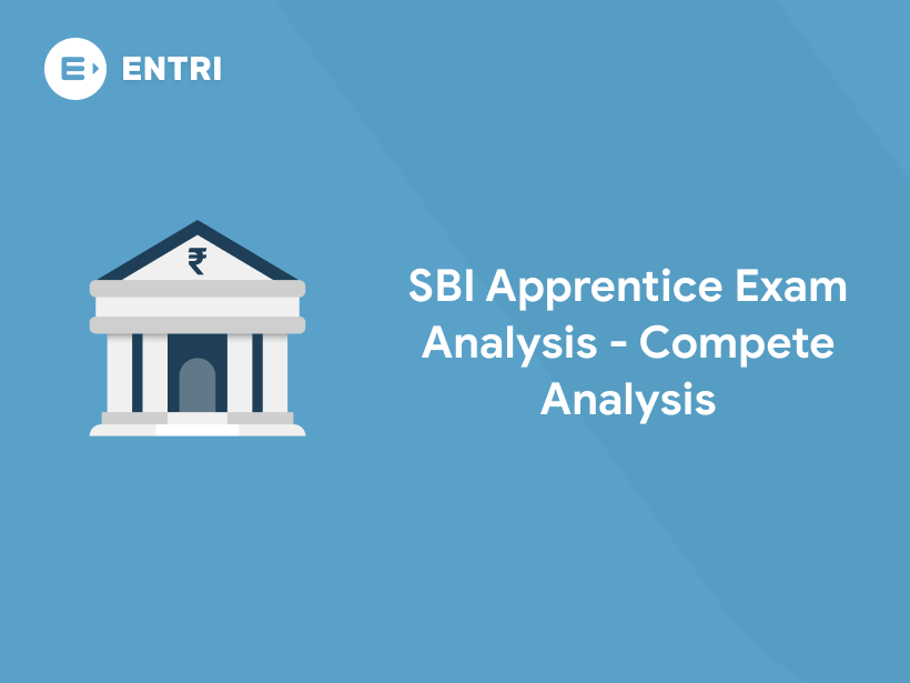 SBI Apprentice Exam Analysis - Entri Blog