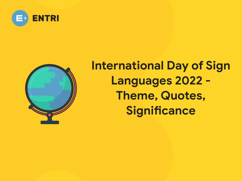 International Day of Sign Languages 2022 - Theme, Quotes, Significance ...