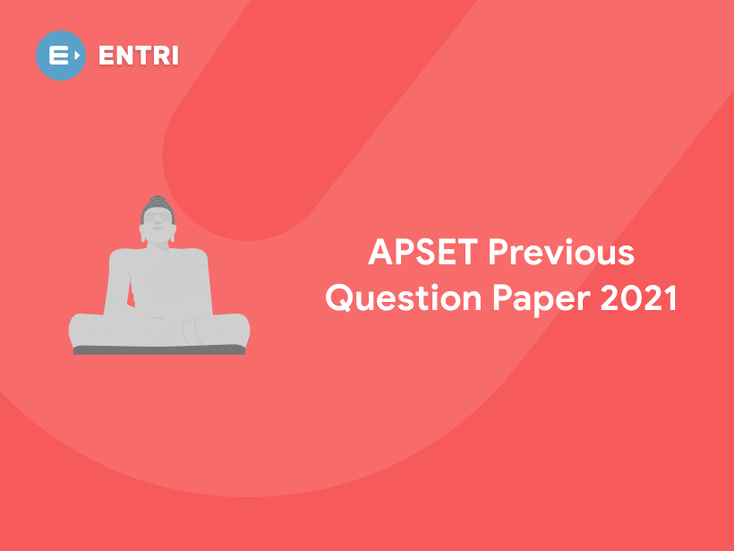 APSET Previous Question Paper 2021 - Entri Blog