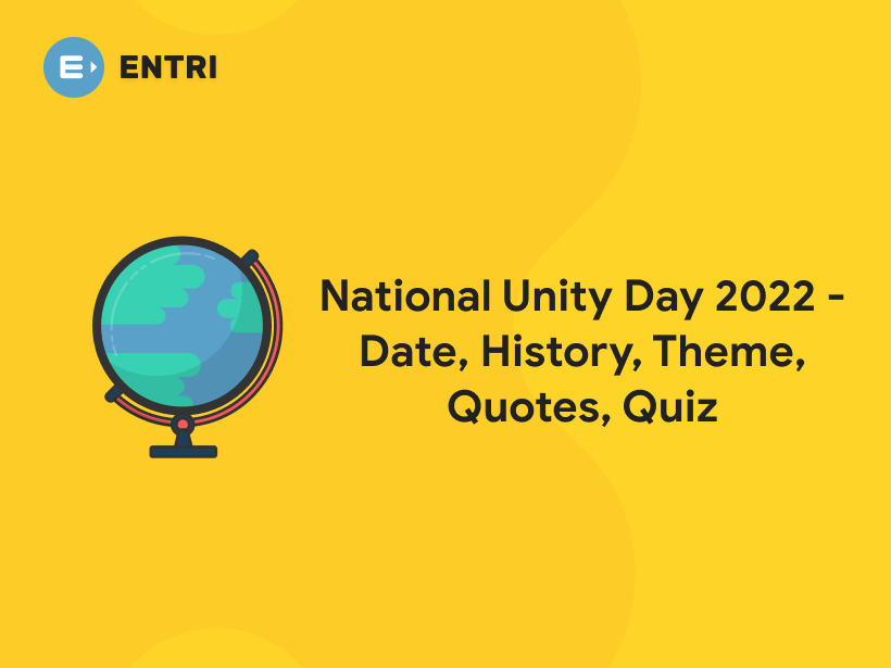 National Unity Day 2022 - Date, History, Theme, Quotes, Quiz - Entri Blog