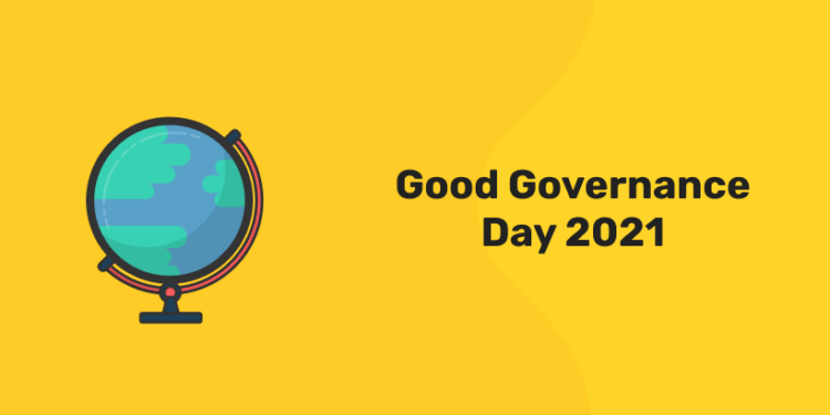 Good Governance Day 2021 – Theme, Challenges – Entri Blog