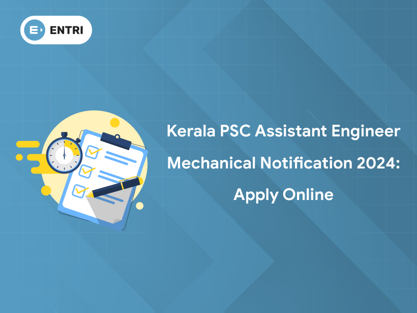 Kerala PSC AE Mechanical Recruitment 2024: Apply Online