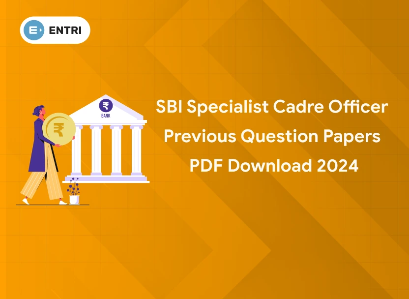 SBI Specialist Cadre Officer Previous Question Papers PDF 2024