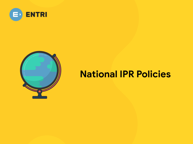 National IPR Policies - Entri Blog