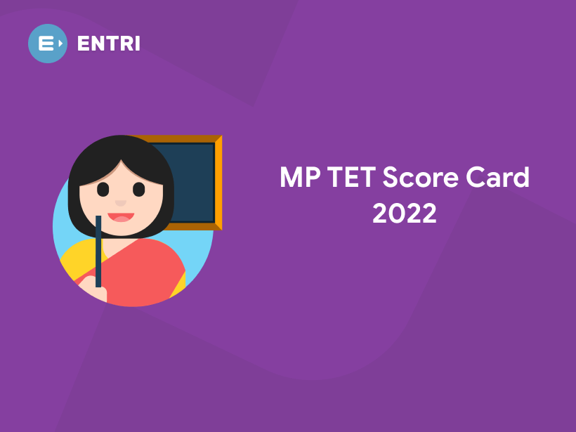 MP TET Score Card 2022 - Entri Blog