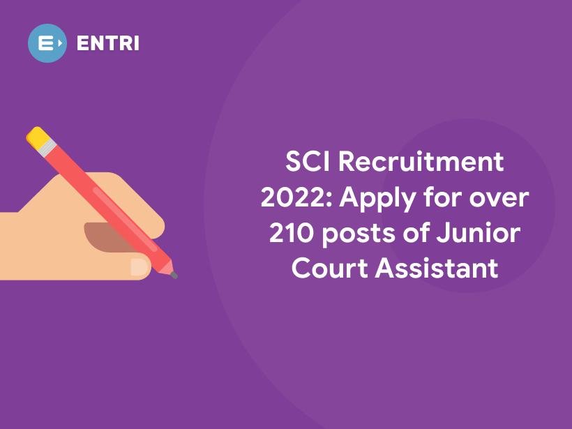 SCI Recruitment 2022: Apply for over 210 posts of Junior Court ...