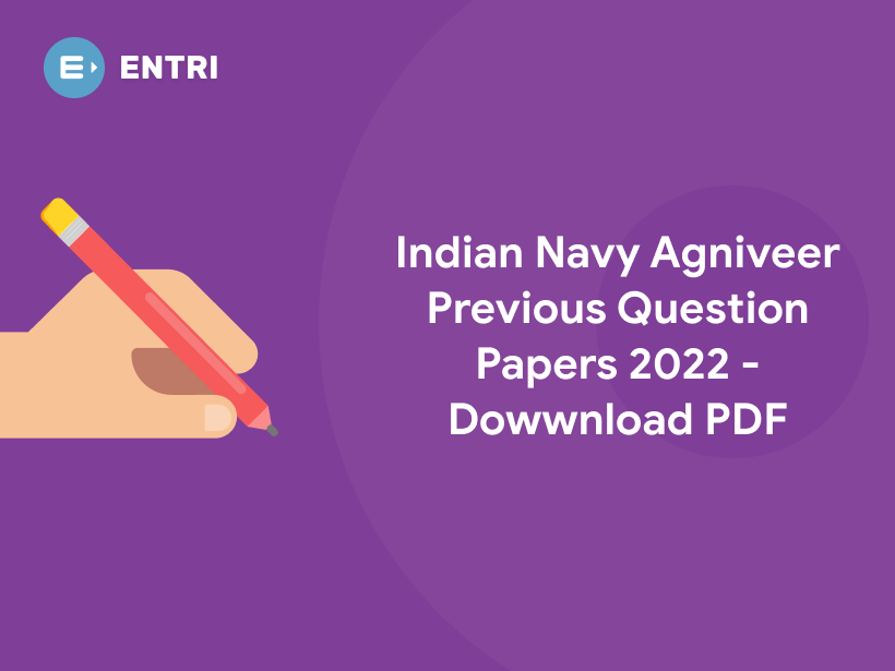 Indian Navy Agniveer Previous Question Papers 2022 - Dowwnload PDF ...