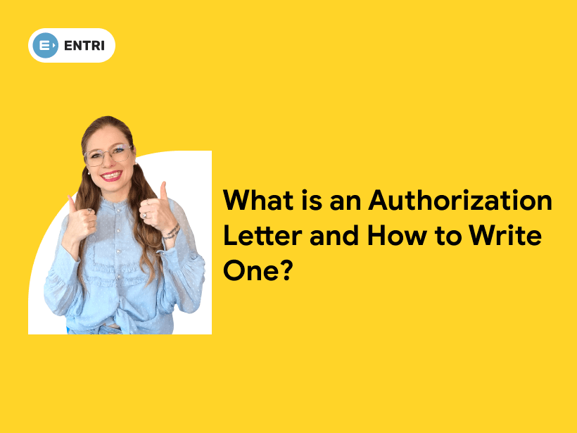 What is an Authorization Letter and How to Write One? - Entri Blog