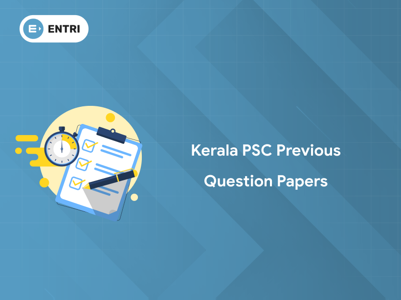 Kerala PSC Previous Question Papers 2026 - 10th, 12th, Degree