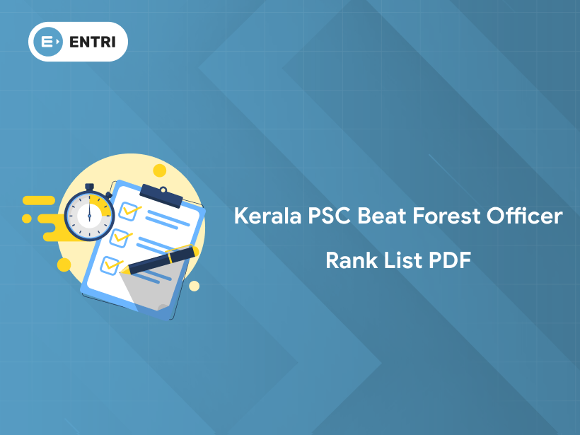 Kerala Forest Department Ranks