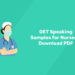 OET Listening Samples for Nurses – Download PDF For Free
