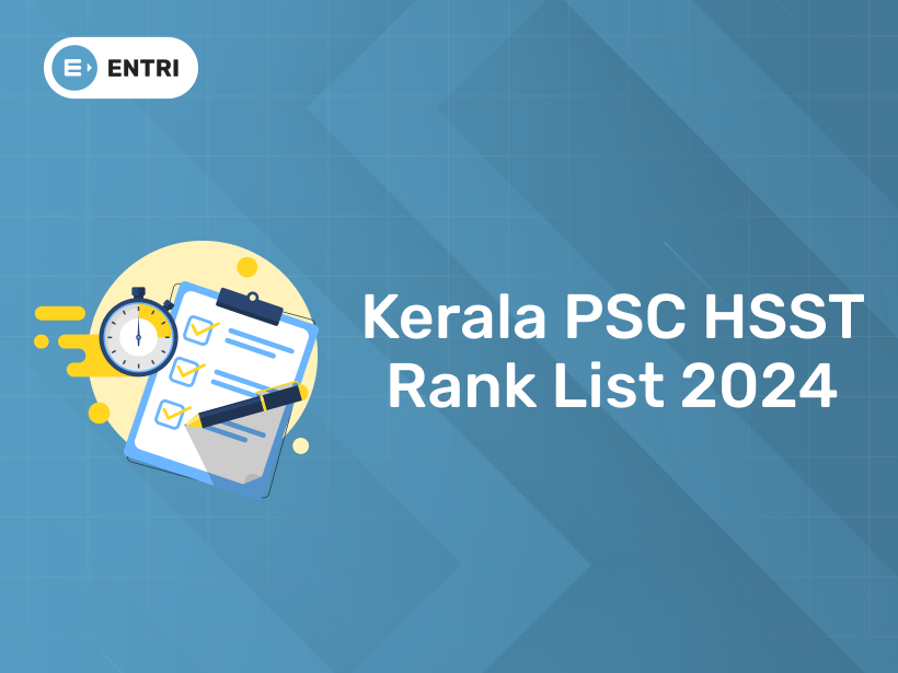 Kerala PSC HSST Rank List 2024 Out: Downloaad PDF, Link