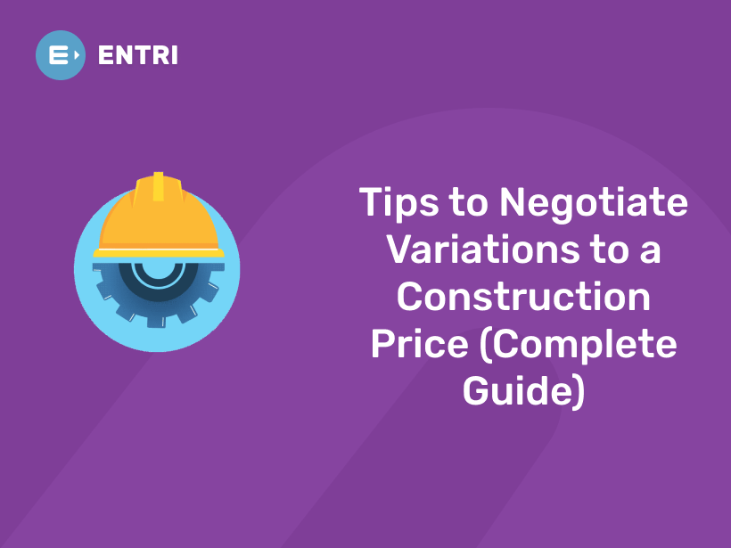 Tips to Negotiate Variations to a Construction Price (Complete Guide ...