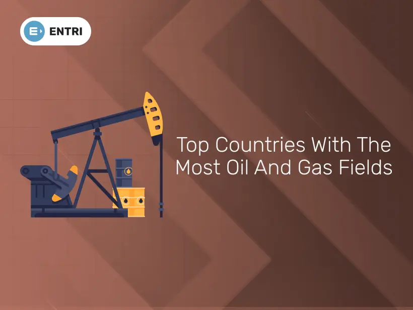 Top countries with most oil and gas fields