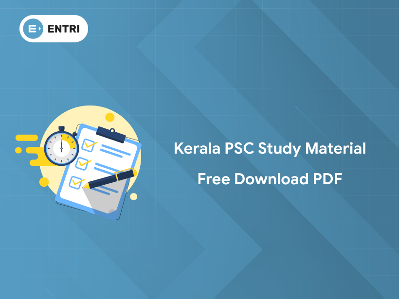 Kerala PSC Study Material 2025 PDF Free Download