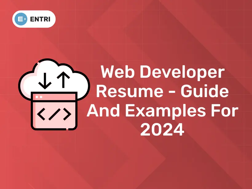 web developer resume guide with examples - Entri Blog