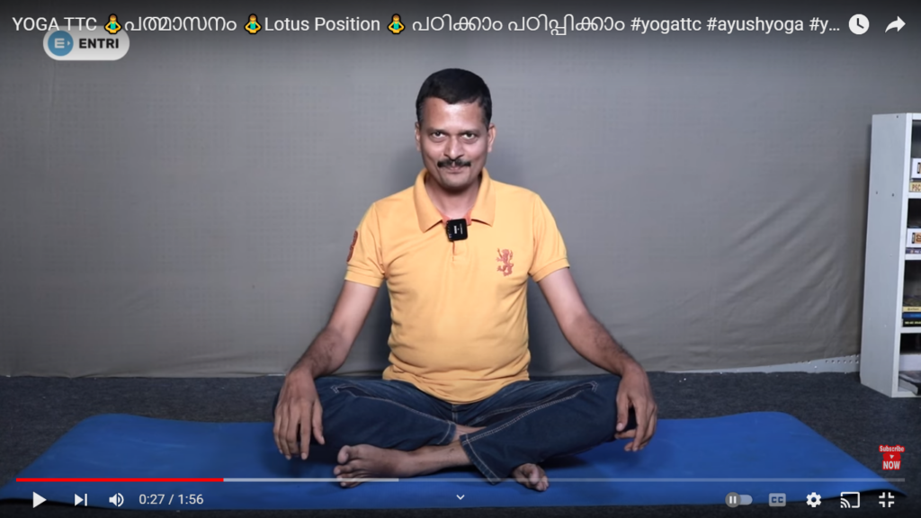 How To Do Padmasana (Lotus Position) And It's Benefits