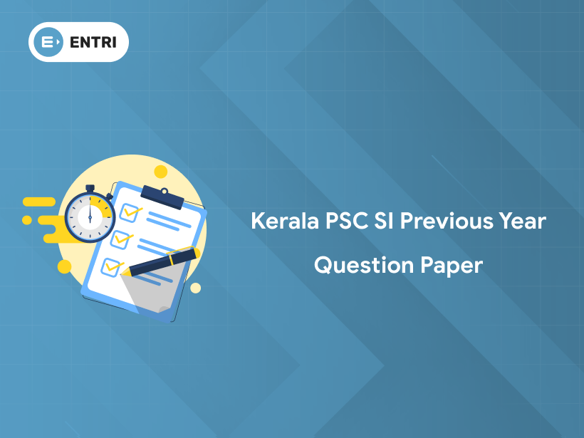 Kerala PSC Sub Inspector of Police (SI) Question Paper 2026 PDF