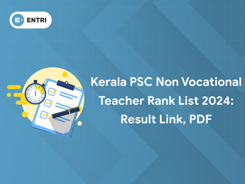 Kerala PSC Non Vocational Teacher Rank List 2024: Link, PDF