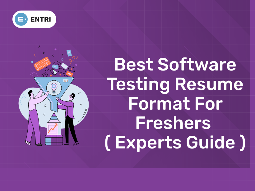 Best Software Testing Resume format for Freshers ( Experts Guide ...