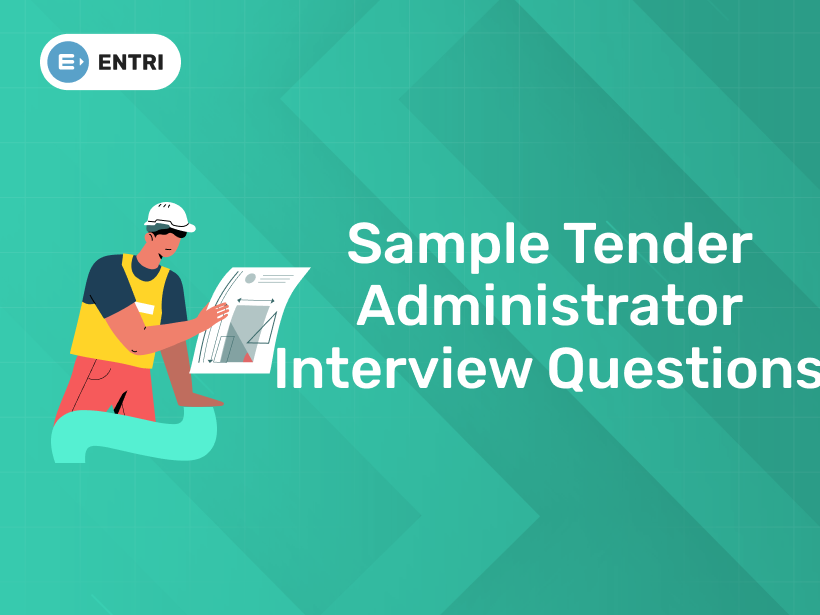 Sample Tender Administrator Interview Questions