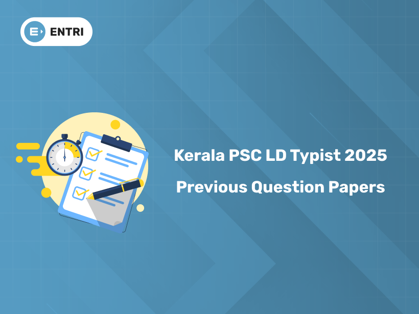 Kerala PSC LD Typist Previous Question Paper PDF – Get PYQs