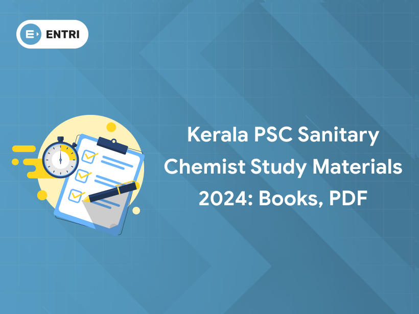 Kerala PSC Sanitary Chemist Study Materials 2024: Books, PDF