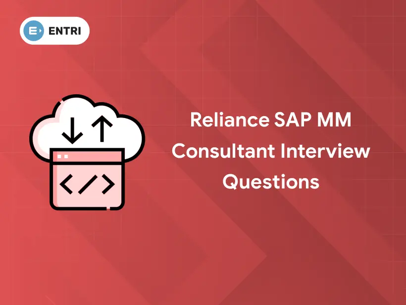 Reliance SAP MM Consultant Interview Questions