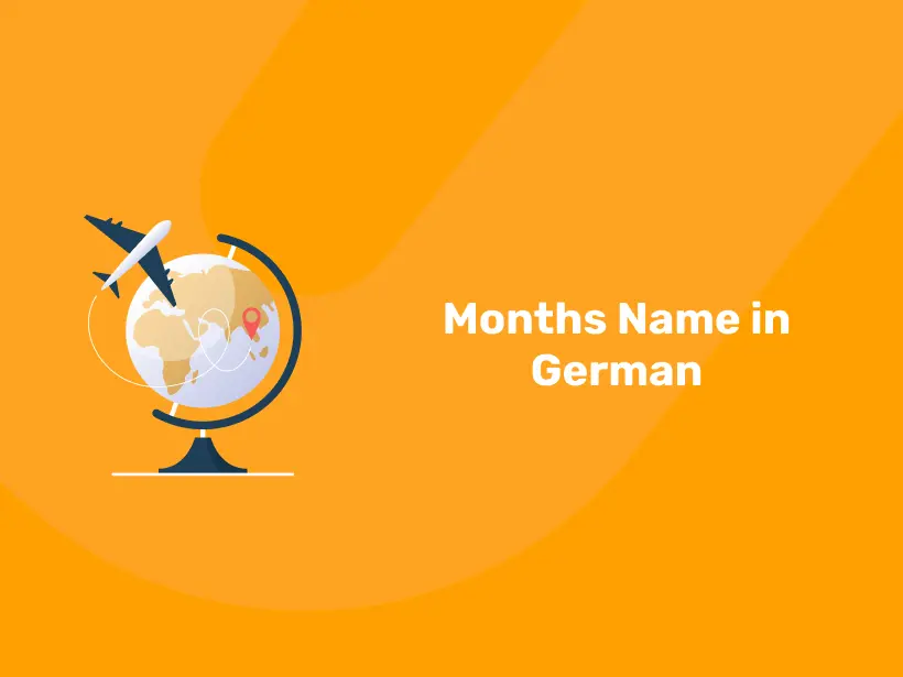 Months Name in German - Entri Blog