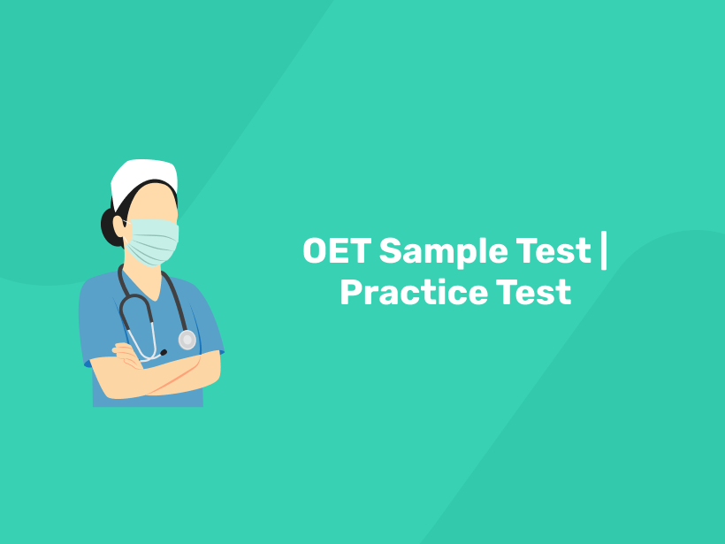 OET Sample Test | Practice Test - Entri Blog