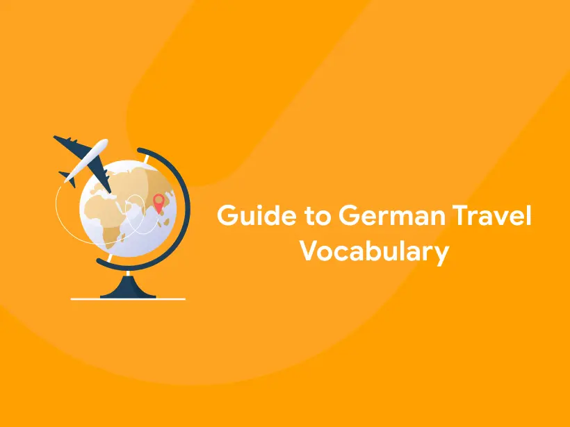 German Travel Vocabulary - Entri Blog
